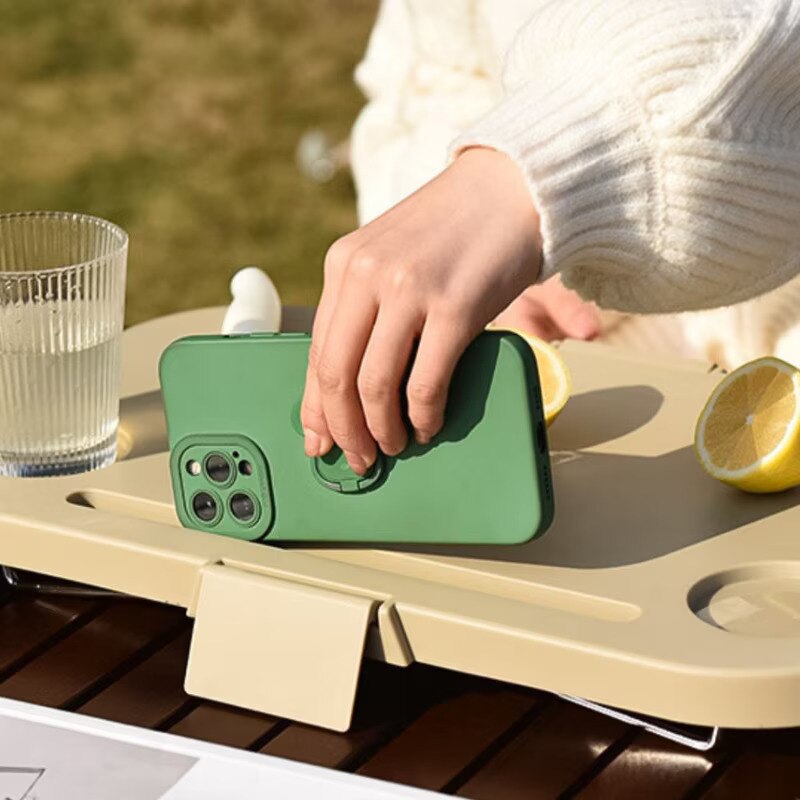 Cosulet pliabil multifunctional din plastic cu masuta capac, awwaline ...