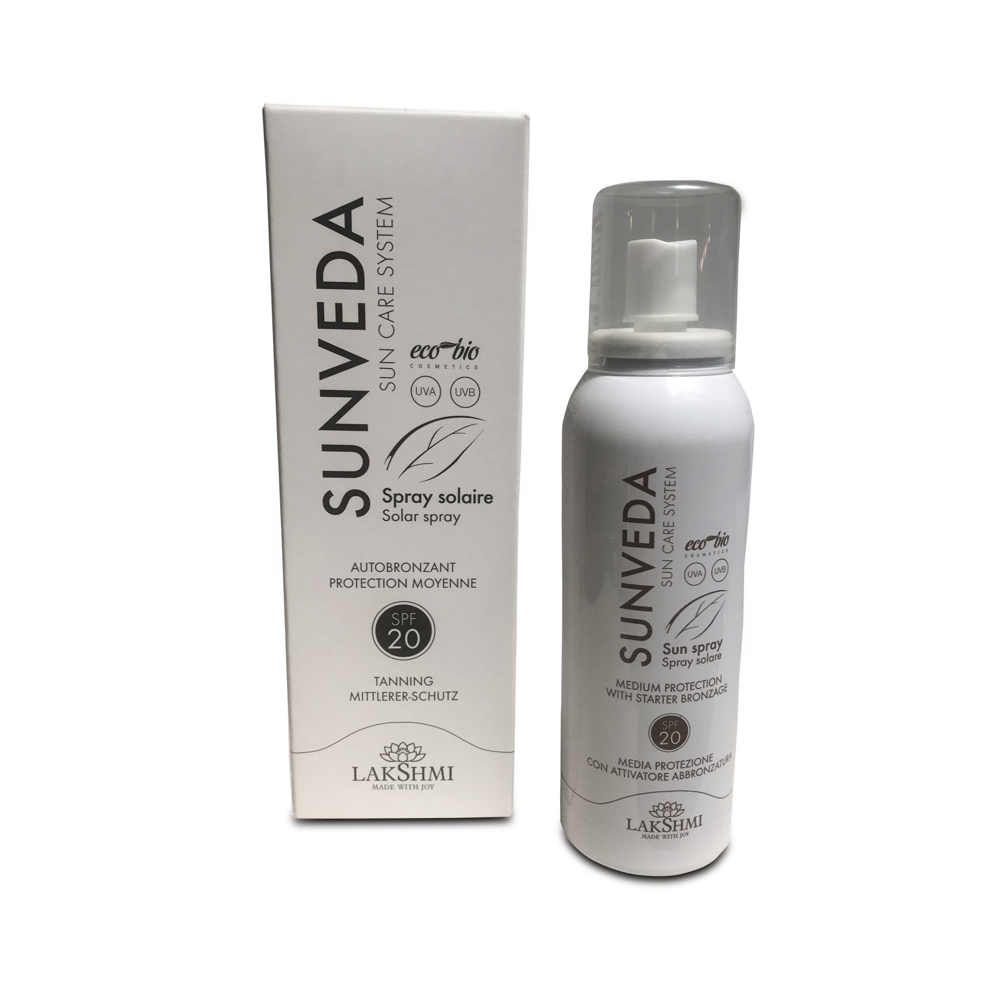 Spray solar bronzare sublima 20 spf, Lakshmi, 150 ml - eMAG.ro