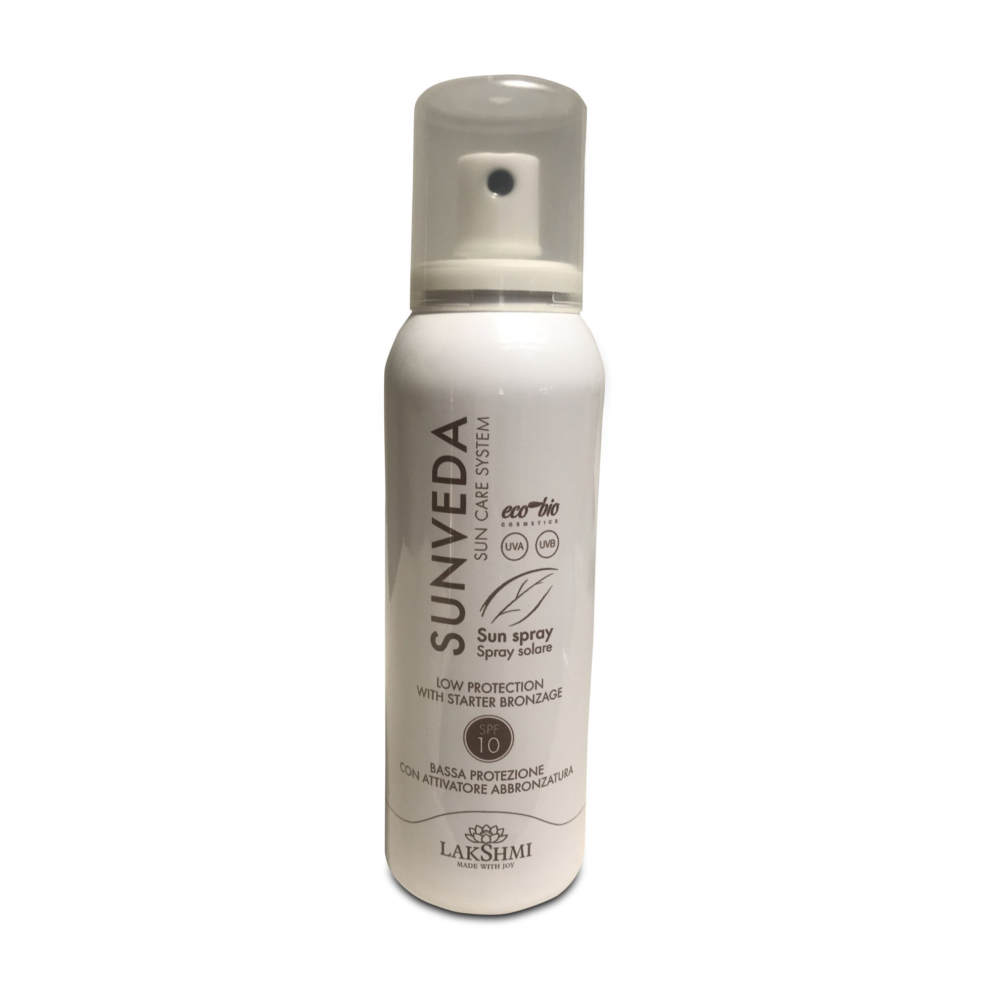 Spray solar bronzare cu protectie scazuta 10 spf, Lakshmi, 150 ml - eMAG.ro