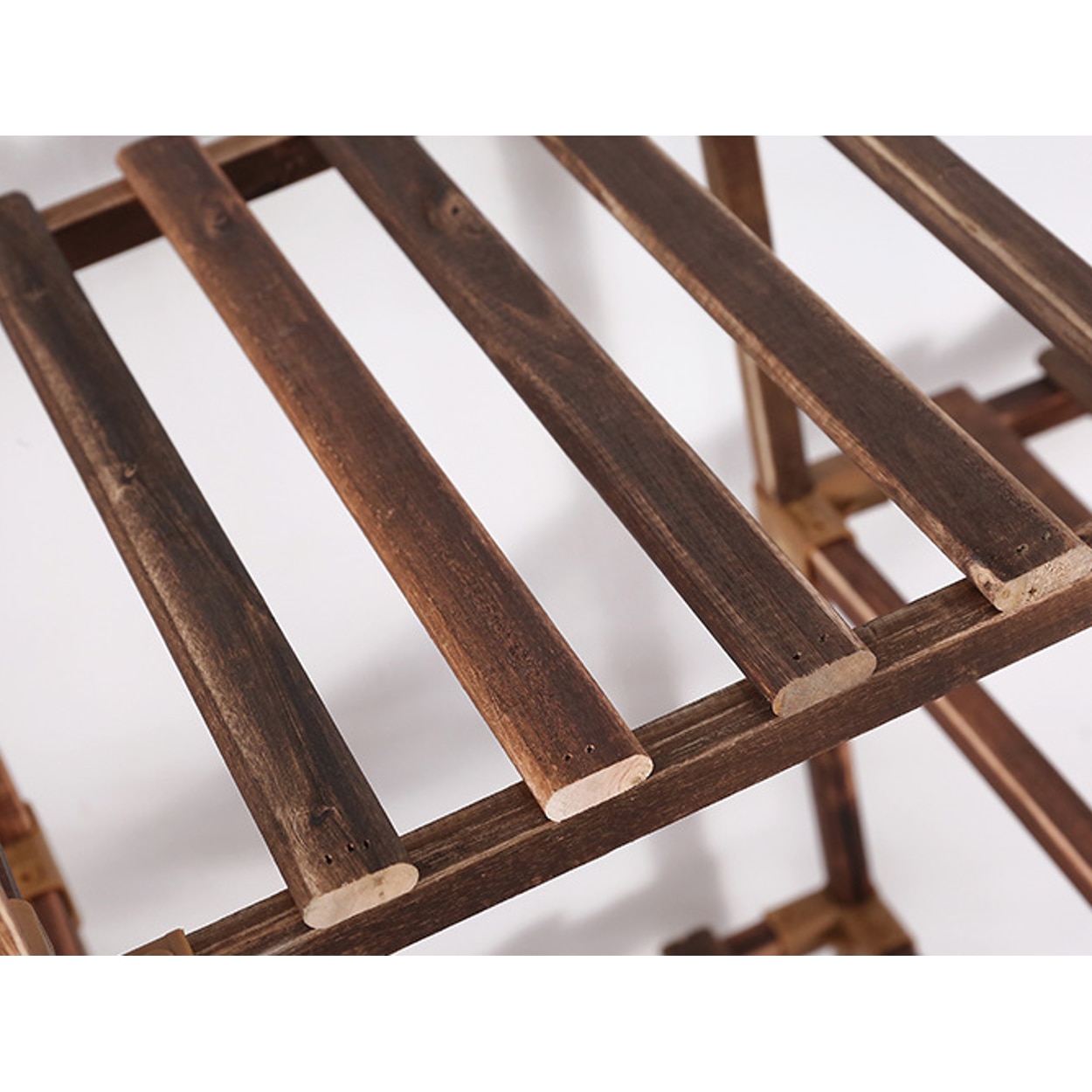 Suport de flori din lemn, cutie de flori din lemn, 7 rafturi, lemn ...