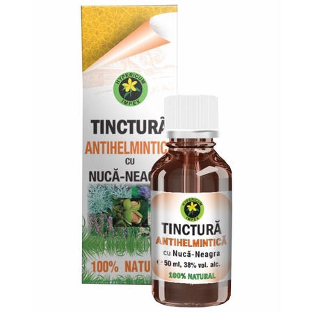 Tinctura antihelmintica cu nuca neagra 50ml - eMAG.ro