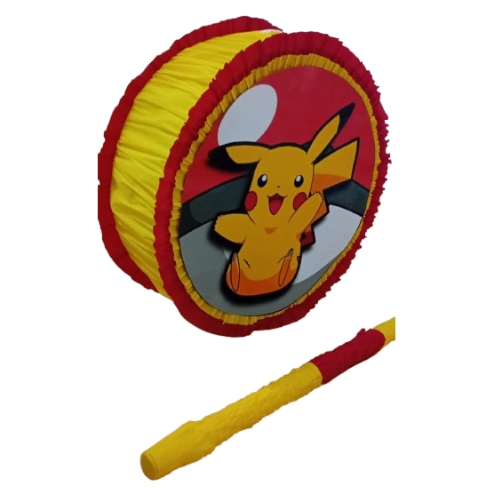 Piñata Pokémon rotunda cu bat – Pikachu – handmade Romania copii - eMAG.ro