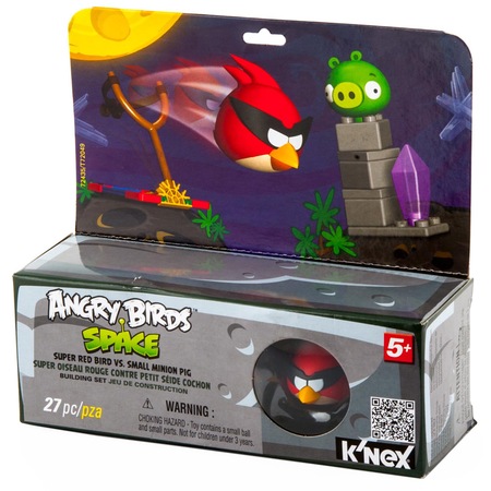 Комплект фигурки Knex Angry Birds Super Red Bird vs Pig - eMAG.bg
