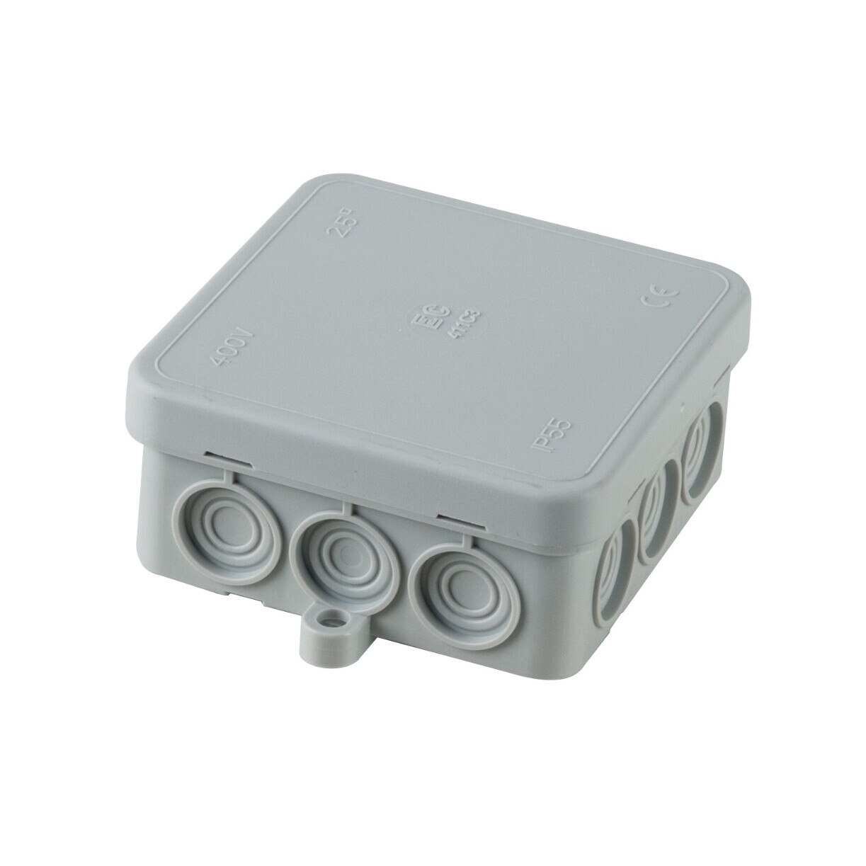 Doza, Cutie de Derivatie, Montaj Aplicat, 12 Intrari cu Cablu Ø 8-14 mm ...