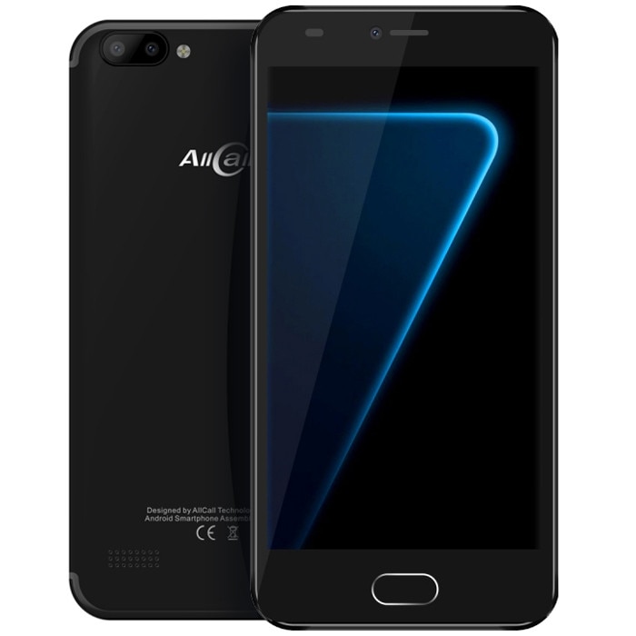 Telefon mobil AllCall Alpha, Dual SIM, Dual Camera 8+2MP, Ecran IPS HD ...