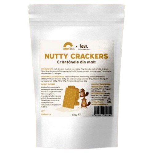 Nutty Crackers - Crantanele din malt - eMAG.ro