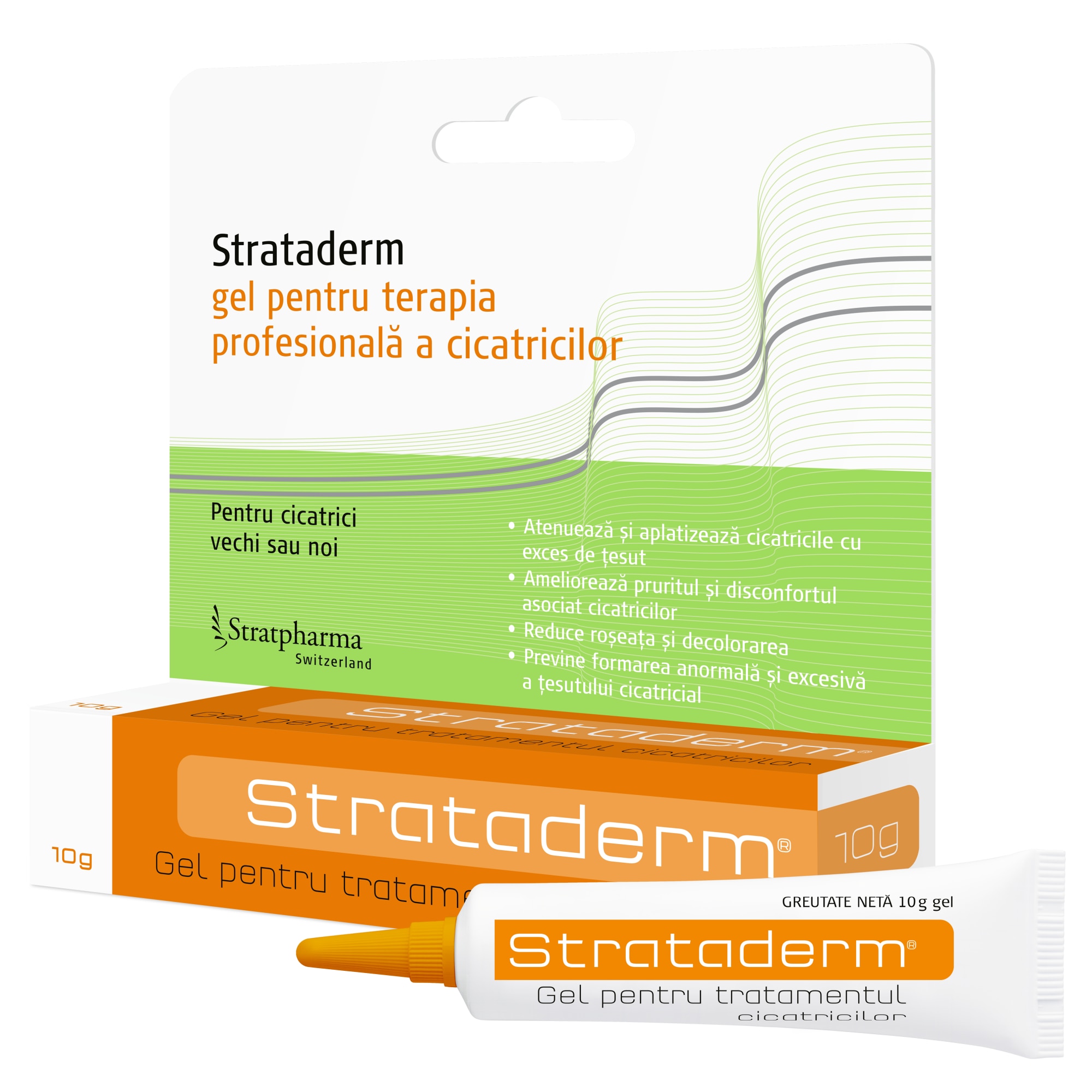 Strataderm® 10g - gel pentru tratamentul cicatricilor - eMAG.ro