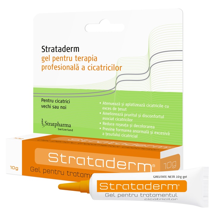 Strataderm® 10g - gel pentru tratamentul cicatricilor - eMAG.ro