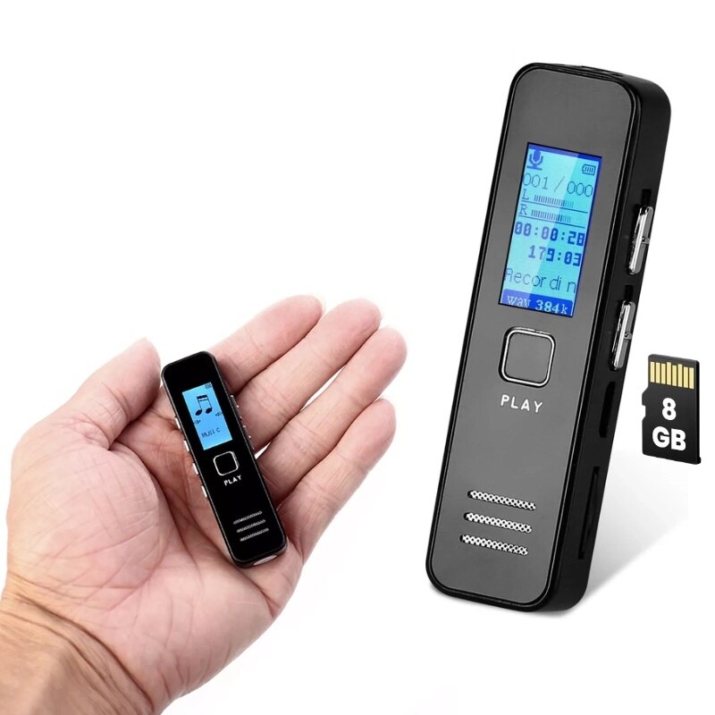 Mini Reportofon digital iUni 007, 8GB, Autonomie 17 ore, MP3 Player ...
