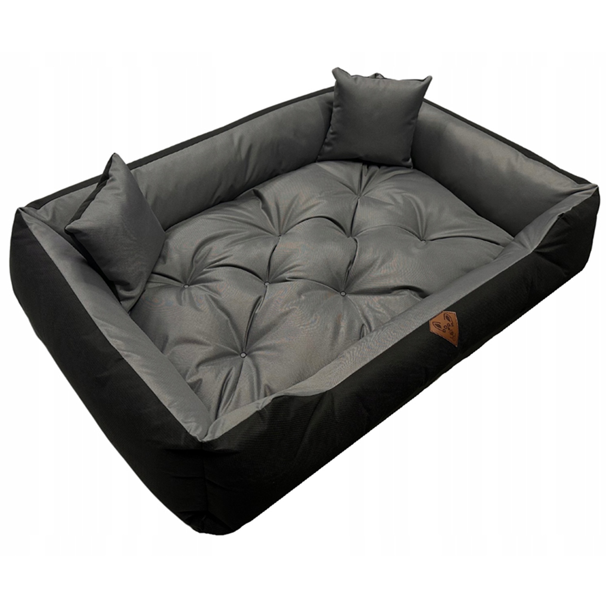Pat Pentru Caine, Edanti, 100X75 Cm, Matlasat, Impermeabil, Codura, Gri ...