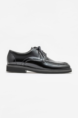 ELLE, Pantofi derby de piele, Negru, 41 - eMAG.ro