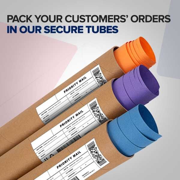 Set 2 buc, Tub din Carton pentru Protectie si Transport Folii, Proiecte ...