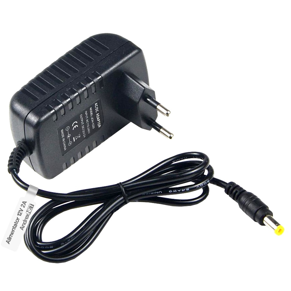 Alimentator stabilizat 12V 2A, alimentare priza 220V, iesire mufa DC 2 ...