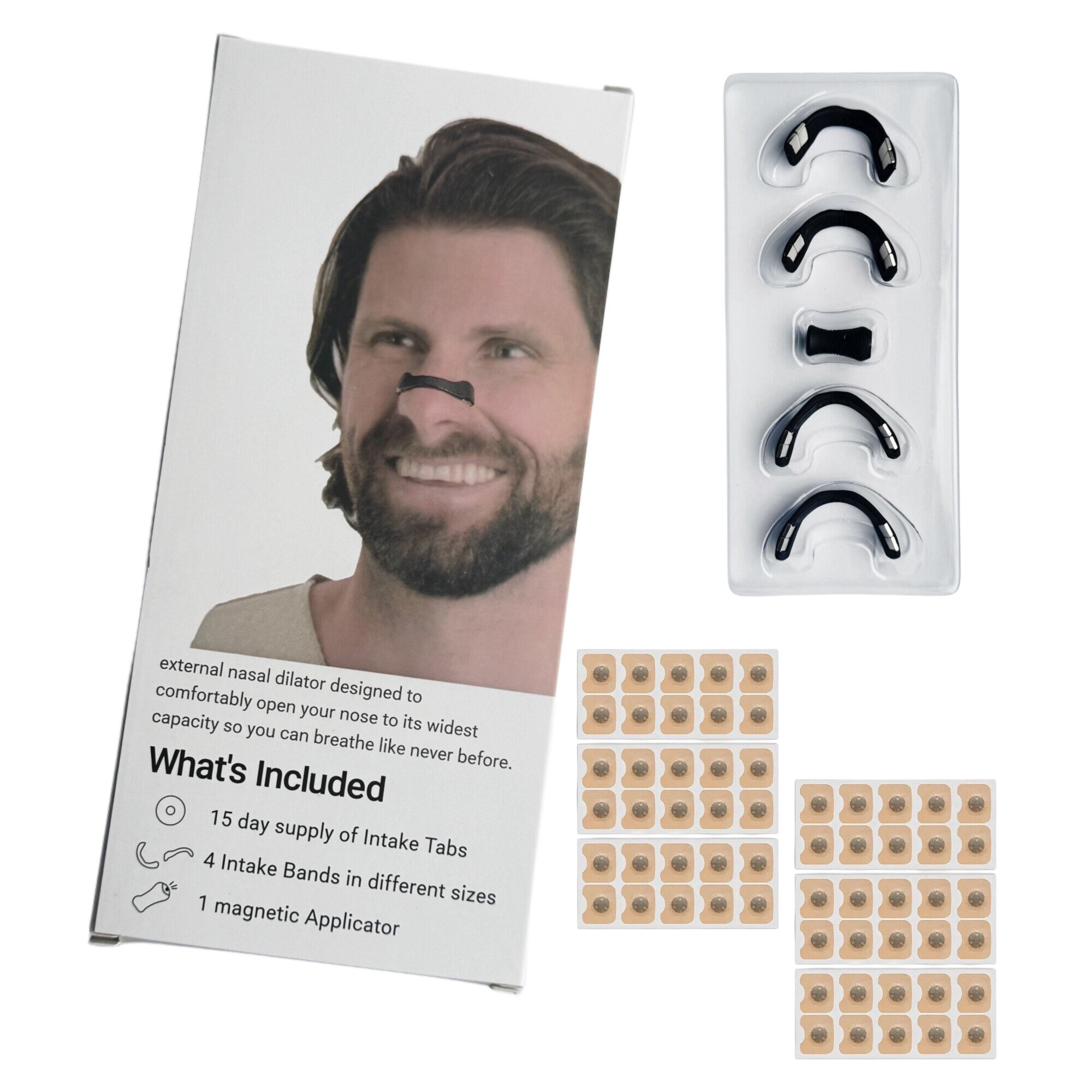 Set dilatator nazal Intake breathing pentru 30 zile - Starter Kit ...