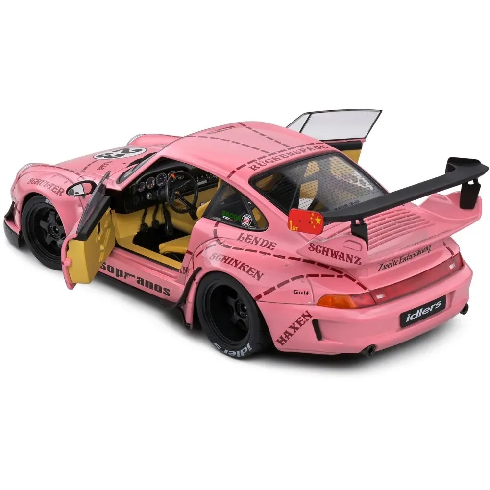 Macheta Porsche RWB Sopranos 2020 roz - 1/18 Solido - eMAG.ro