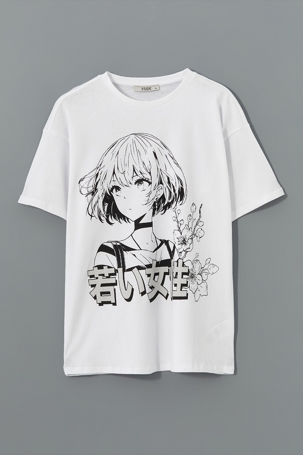 LC WAIKIKI, Tricou din bumbac cu imprimeu desene animate, Negru stins ...