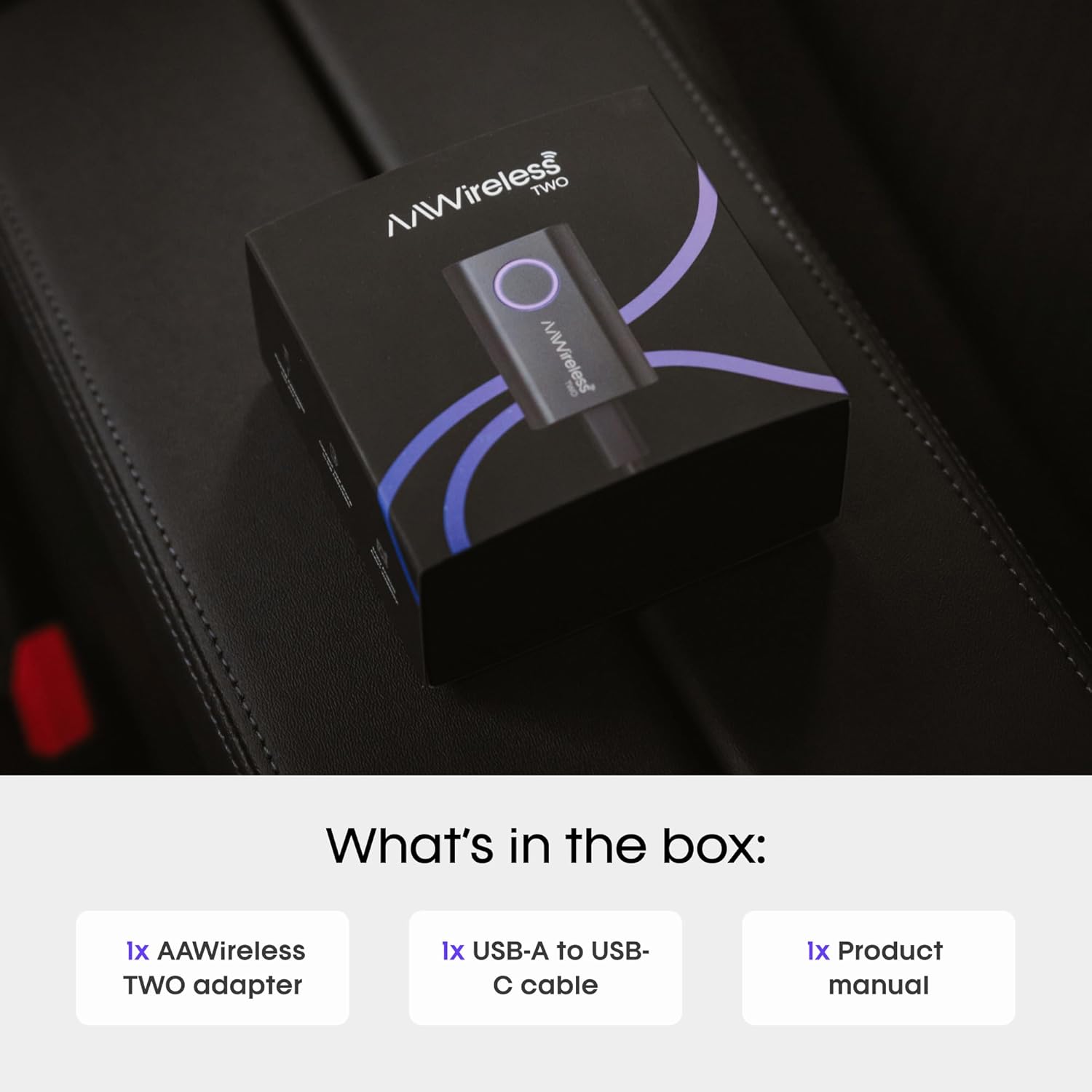 Adaptor AAWireless TWO wireless Android Auto - eMAG.ro