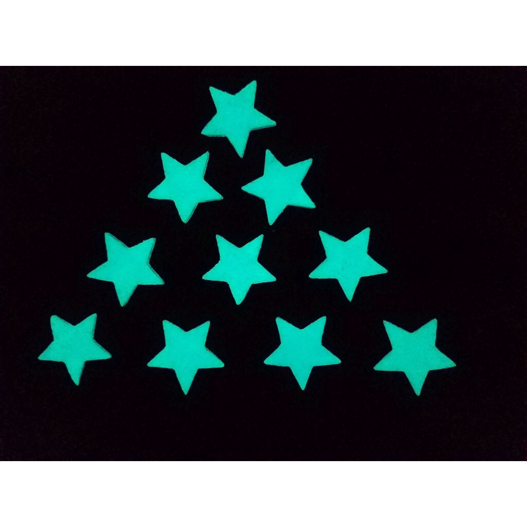 Sticker decorativ, Set Magic 10 Stelute XS Startonight, luminoase in ...