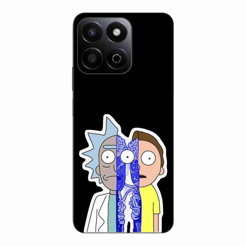 A tok kompatibilis a Honor 200 Smart Silicon Gel Tpu Rick And Morty ...