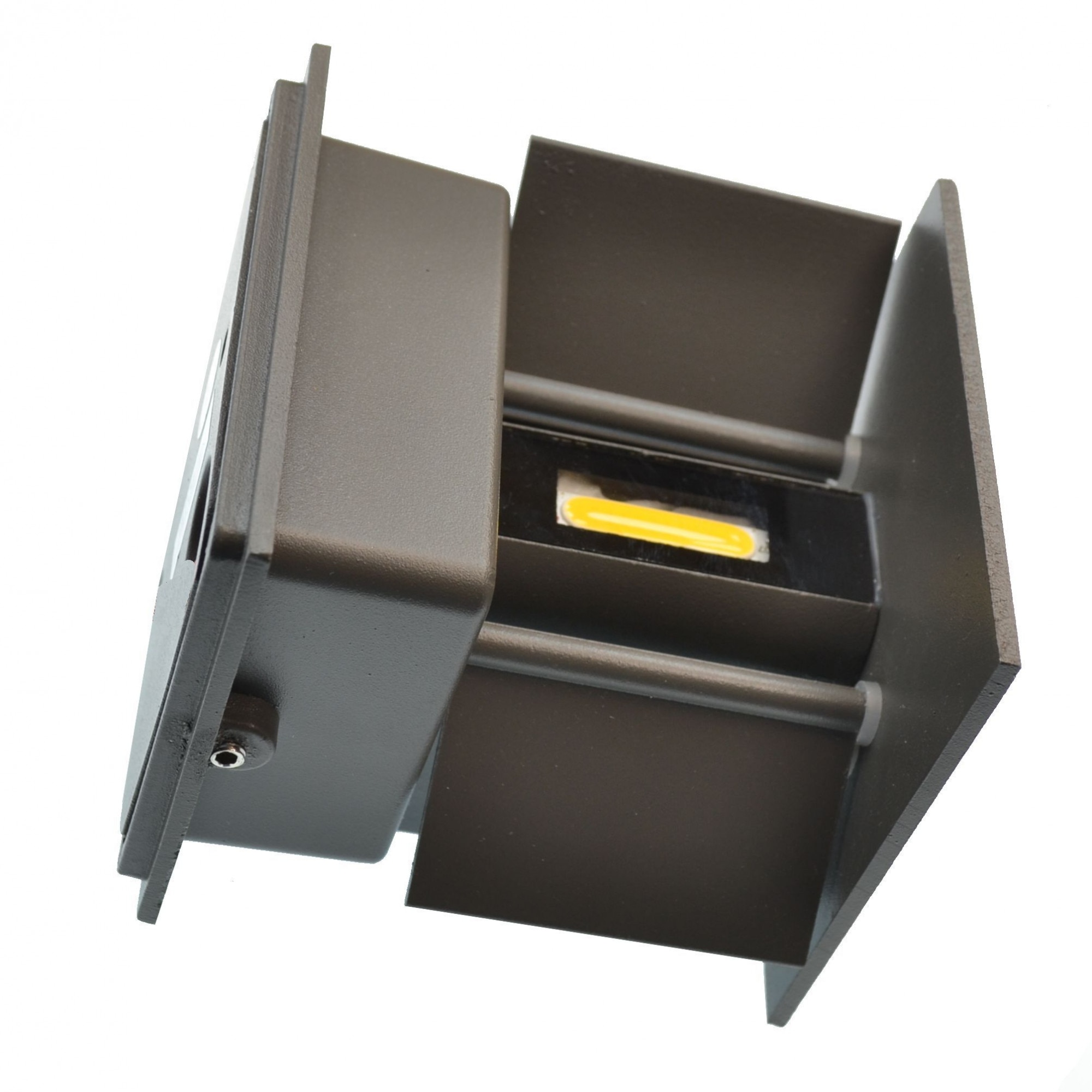 Aplica led exterior 2 x 3w IP65 ajustare flux luminos de la 90 grade la ...