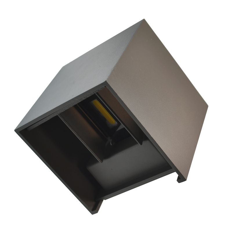 Aplica led exterior 2 x 3w IP65 ajustare flux luminos de la 90 grade la ...