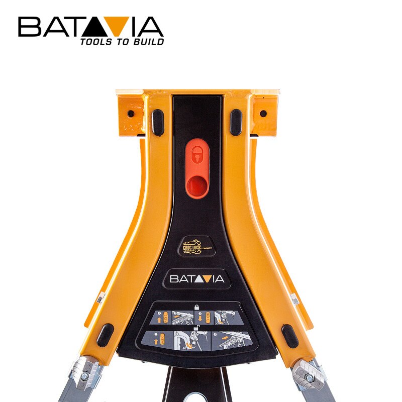Работна маса със стяги Batavia Croc Lock Compact, 860 мм - eMAG.bg