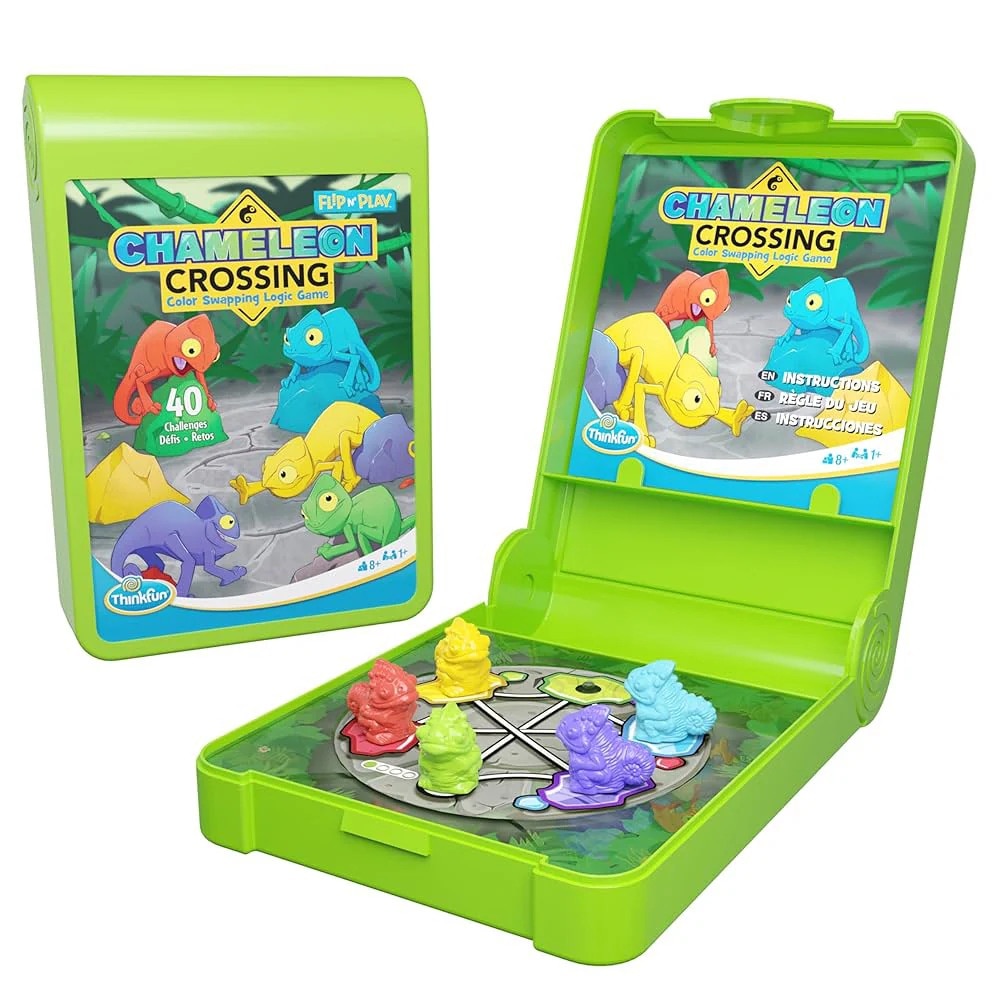 Joc de societate Thinkfun, Flip N' Play, Chameleon Crossing - eMAG.ro