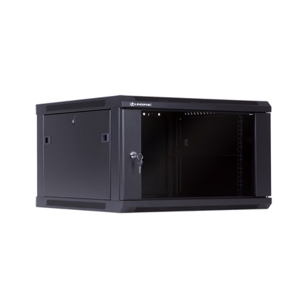 Linkbasic 19'' 6U 600x600mm fekete fali rack szekrény - eMAG.hu