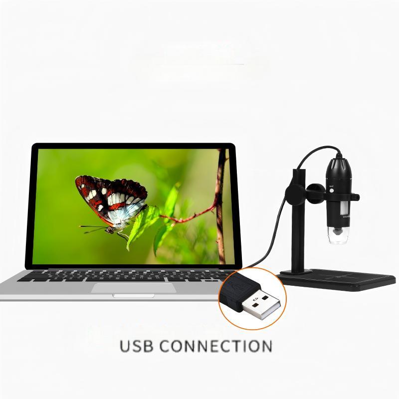 Microscop digital, marire1600x, conexiune USB, suporta iOS, Android si ...