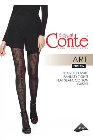 Dresuri cu model tipar litere, Conte Fantasy Art - Nero, 3-M Standard ...