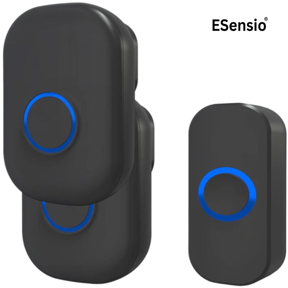 Sonerie fara fir wireless ESensio Y102, pentru usa poarta, digitala, 38 ...