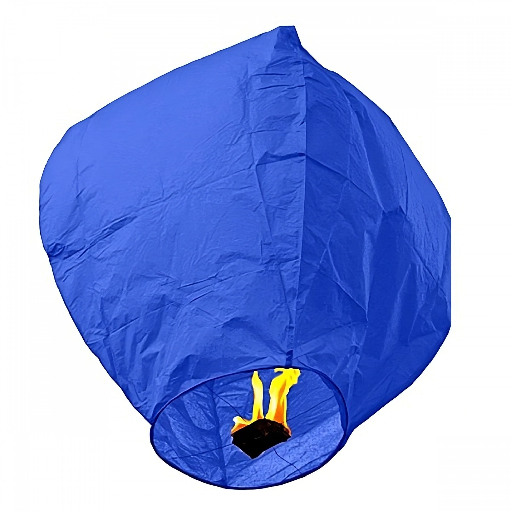 Lampion zburator, By Fitilomania, hartie biodegradabila, Albastru - eMAG.ro