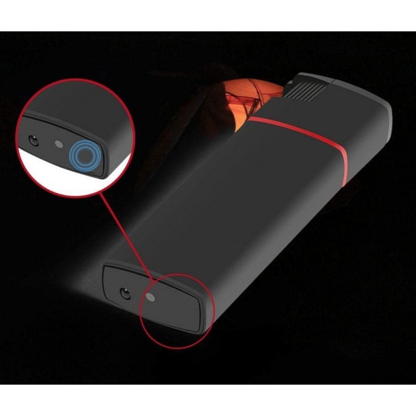 Bricheta cu camera video spion FULL HD 1080p, Foto, Acumulator, microSD ...