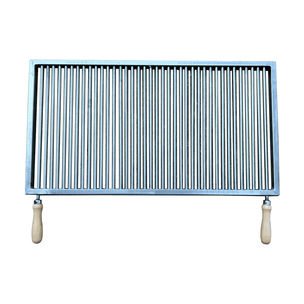 Gratar inox pentru gratar de gradina din caramida 65x35 - eMAG.ro