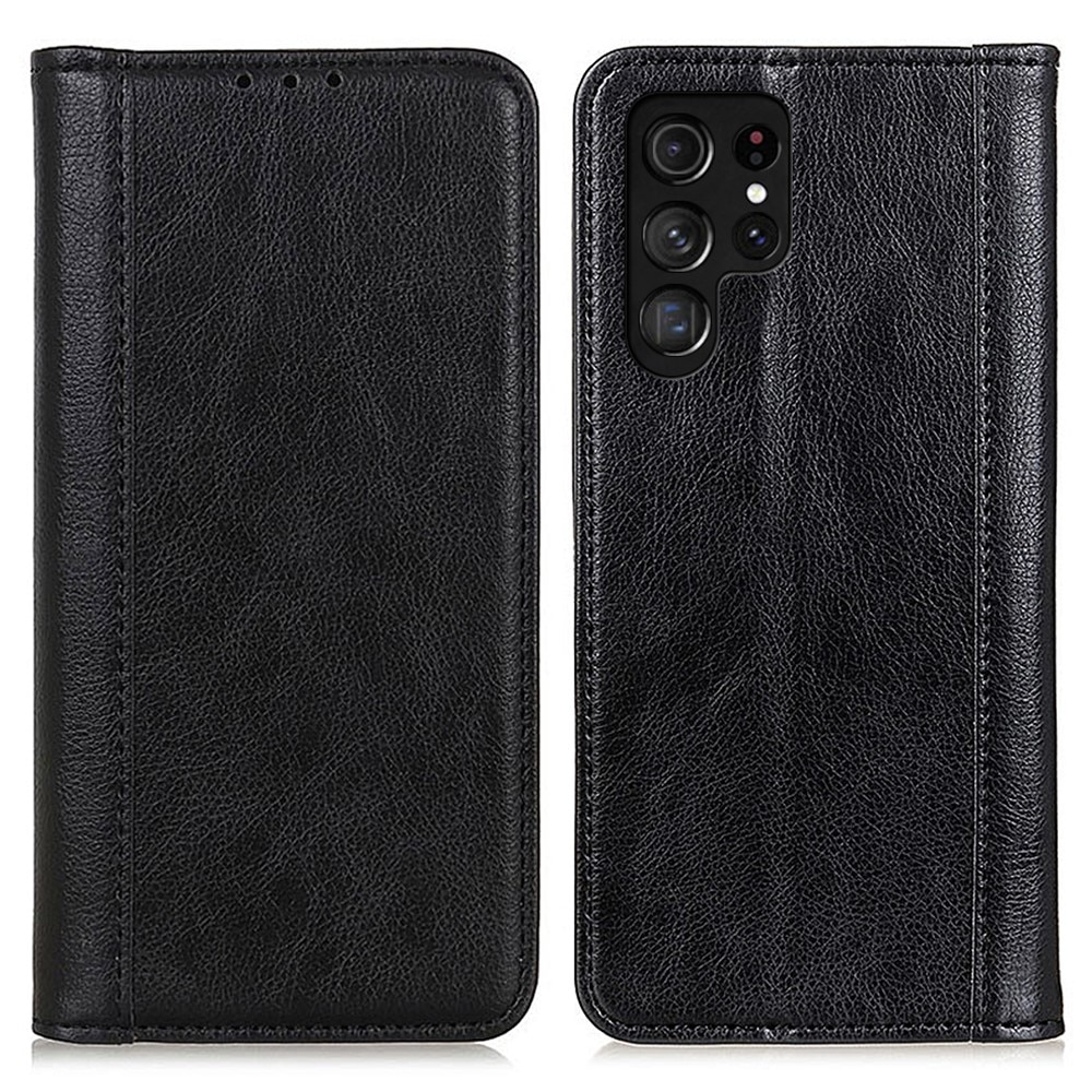 Husa telefon XGSM pentru Samsung Galaxy S25 Ultra, piele naturala ...