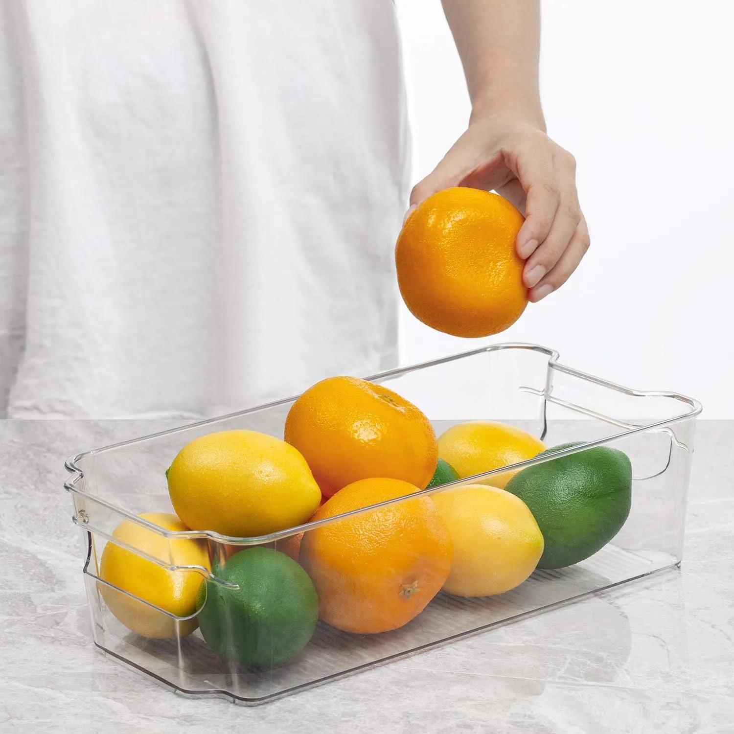 Set 8 Cutii Depozitare Elindor® Organizator pentru Bucatarie si Baie ...
