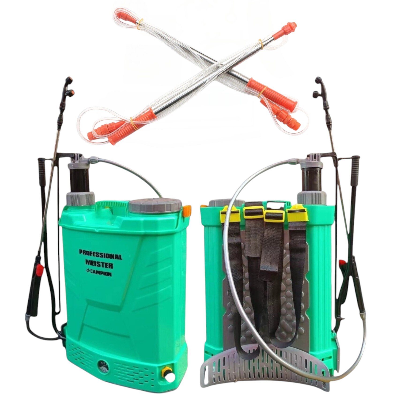 Set Pompa de stropit electrica 2 in 1 + doua tije supextensibile 3 ...