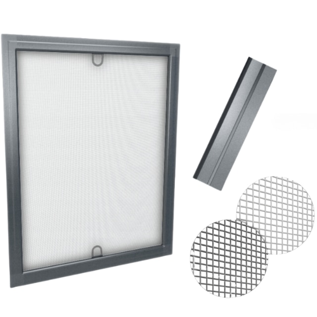 Kit plasa tantari completa pentru fereastra, Time4blinds, 60 cm x 150 ...