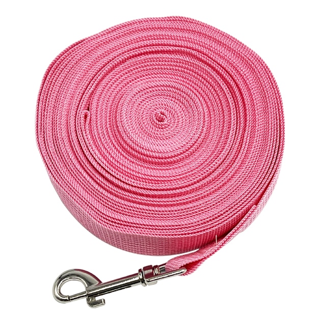 Lesa Lunga pentru Dresaj Caini - Imitatie Nailon Rezistenta si Usoara ...