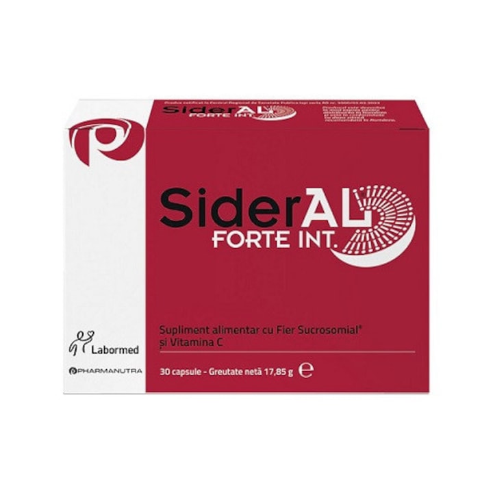Fier Sucrosomial pentru adulti Sideral Forte 30cps - eMAG.ro
