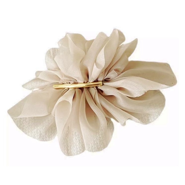 Agrafe de par set, agrafa din chiffon cu floare, multicolor, pentru ...