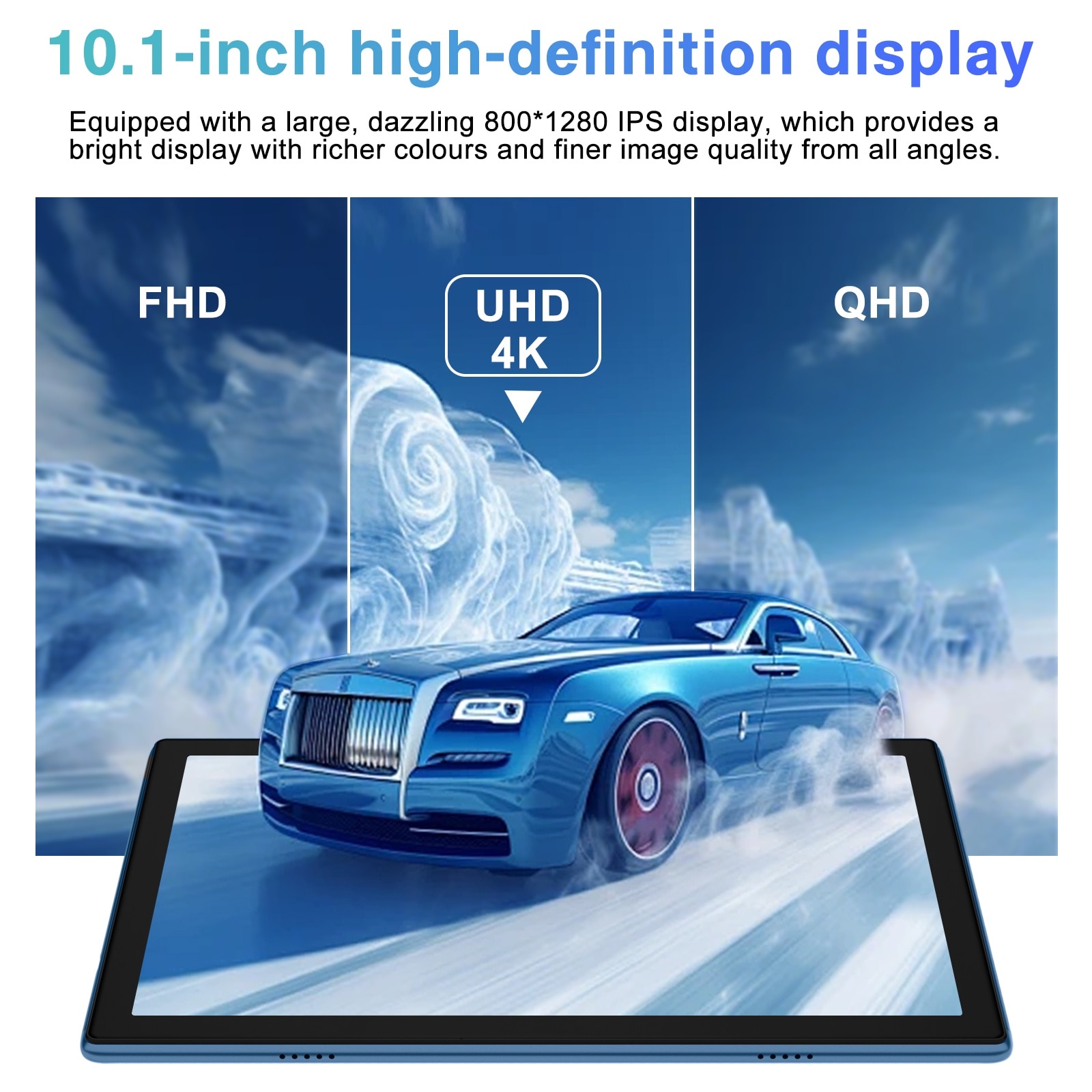 Tableta 10 inchi Android 14 cu 22GB RAM+128GB ROM Tablete Octa-Core ...