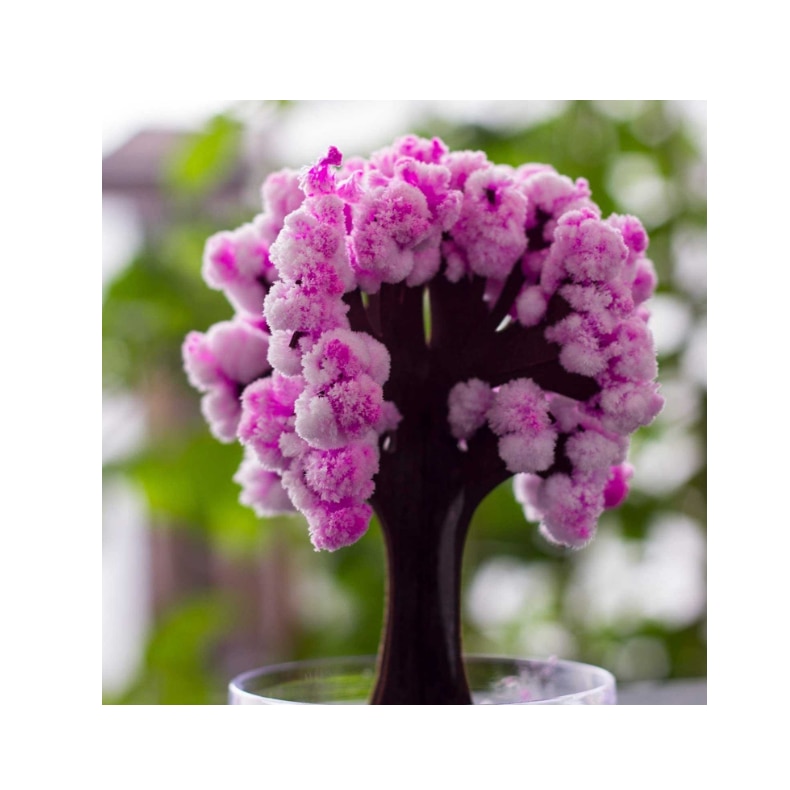 Jucarii, cires roz, hartie magica pentru cresterea cristalelor ...