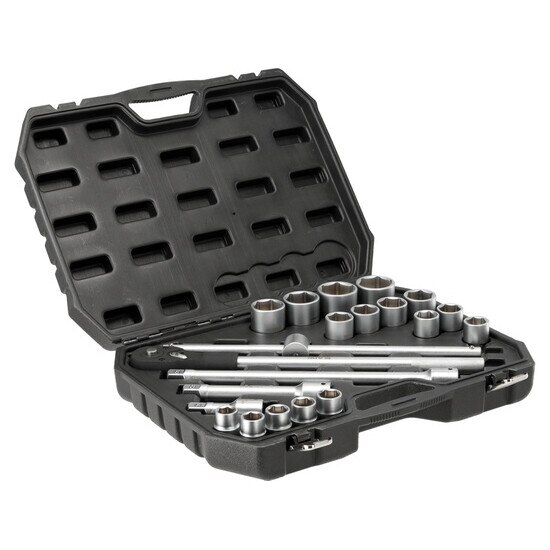 Set chei 3/4", 21 elemente, Yato, CrV 50BV3024 - eMAG.ro