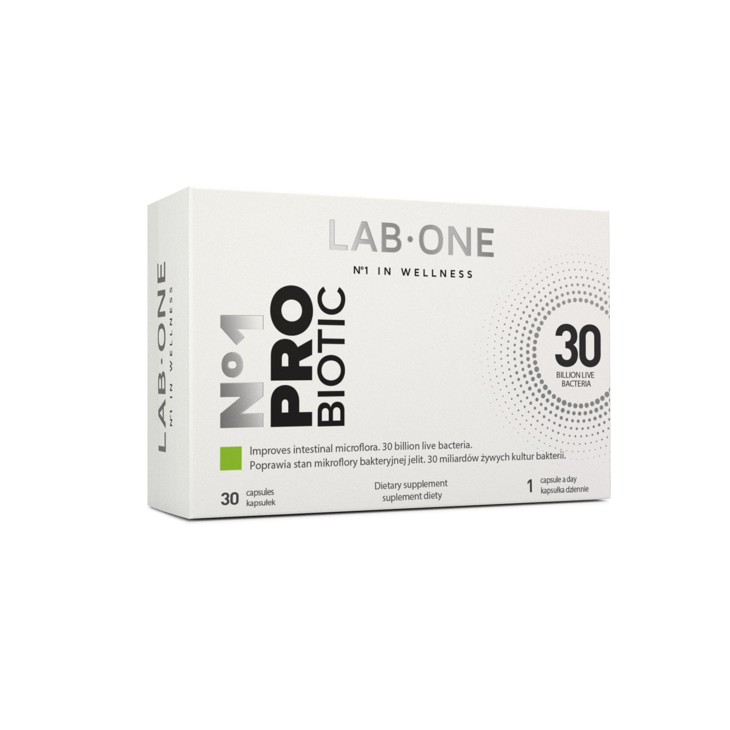 Supliment alimentar PLT N1 ProBiotic, 30 miliarde culturi bacteriene ...