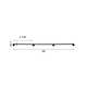 Balustrada 2.44m, design montat pe perete, capacitate de incarcare ...