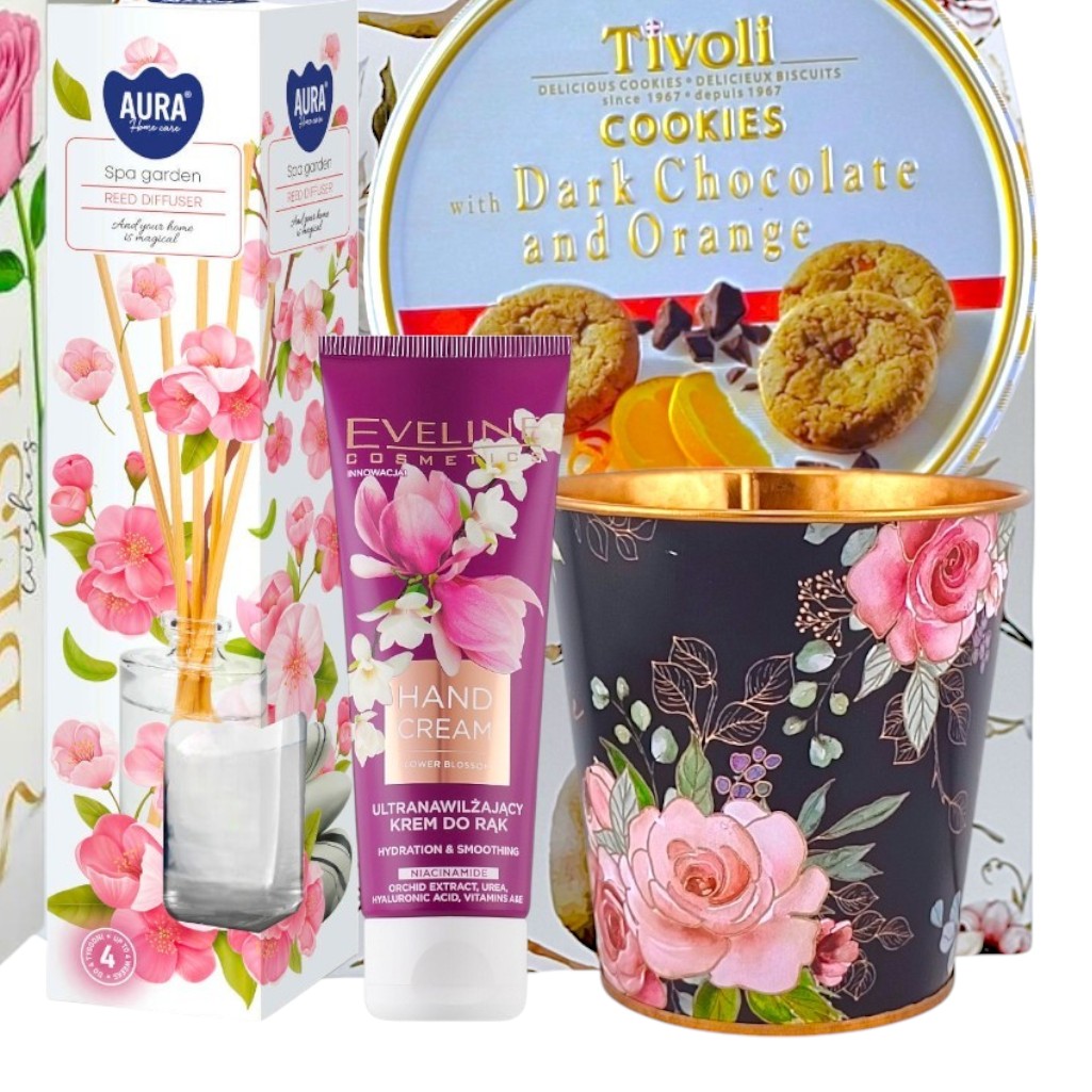 Set Cadou pentru Femei - Cadou Elegant cu Praline de Ciocolata, Difuzor ...