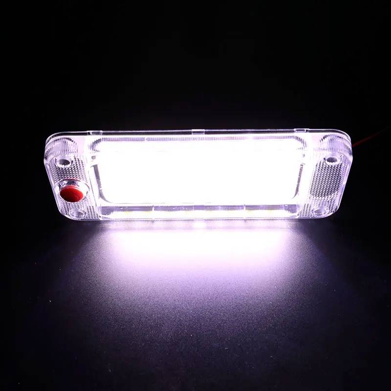 Plafoniera auto LED universala, 12-24V, pentru dube, rulote, camioane ...