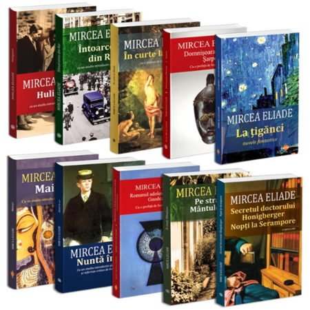 Pachet serie autor Mircea Eliade, 10 carti - eMAG.ro