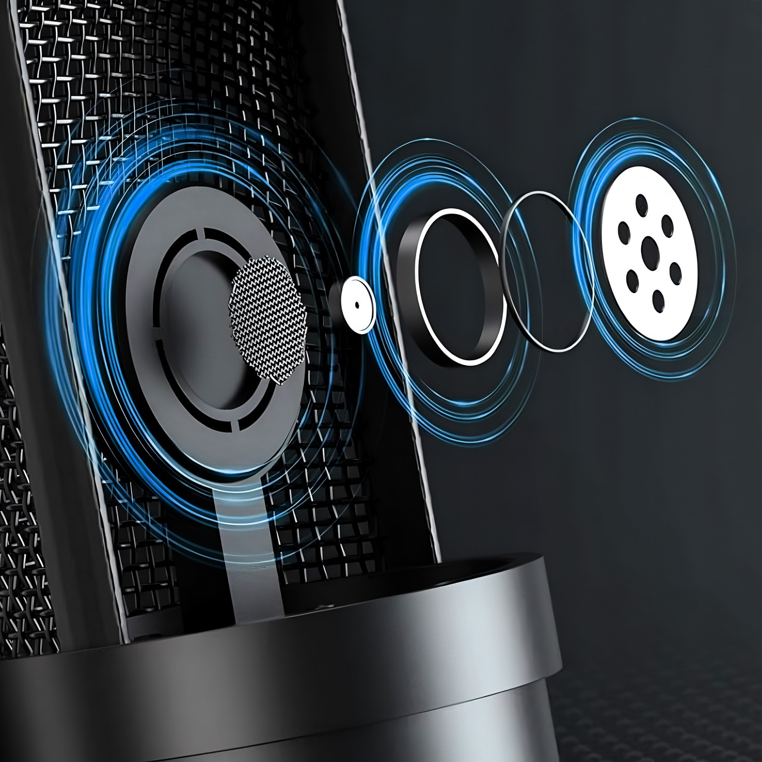 Microfon Condensator Studio RETOO TechPro, USB & Jack, Directivitate ...